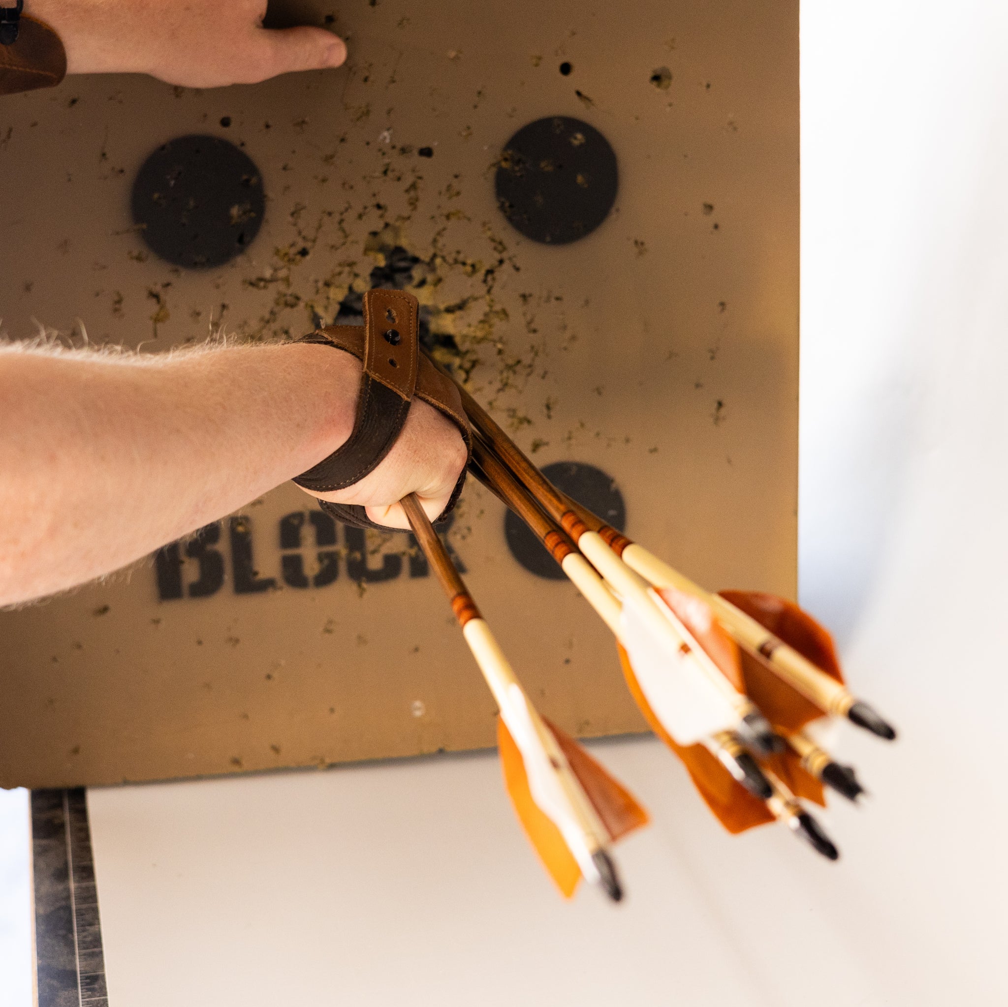 Wood Arrows Made in the USA - 6 Pack – Shatterproof Archery