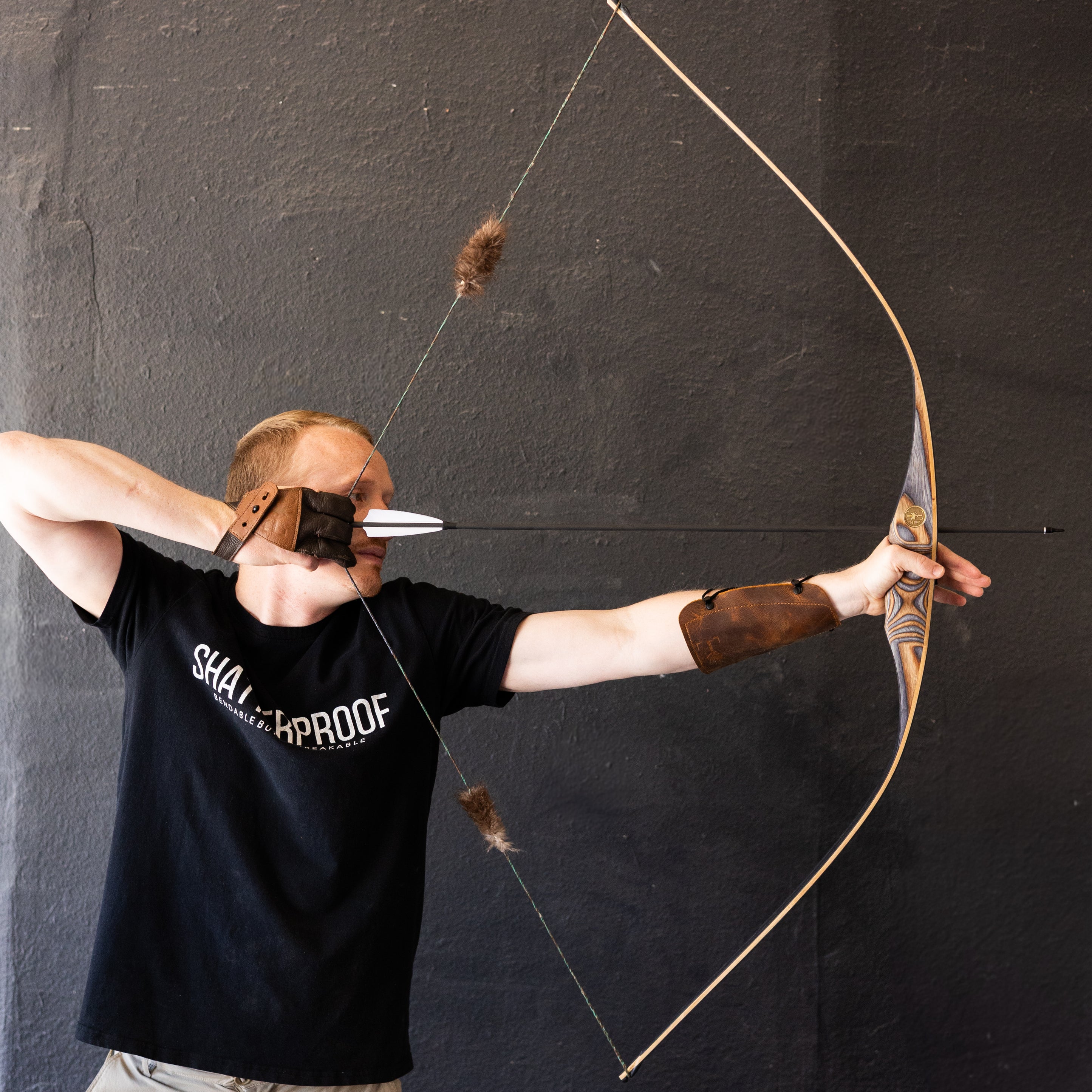 Reflex Deflex Longbow - The BONES Custom Bow – Shatterproof Archery