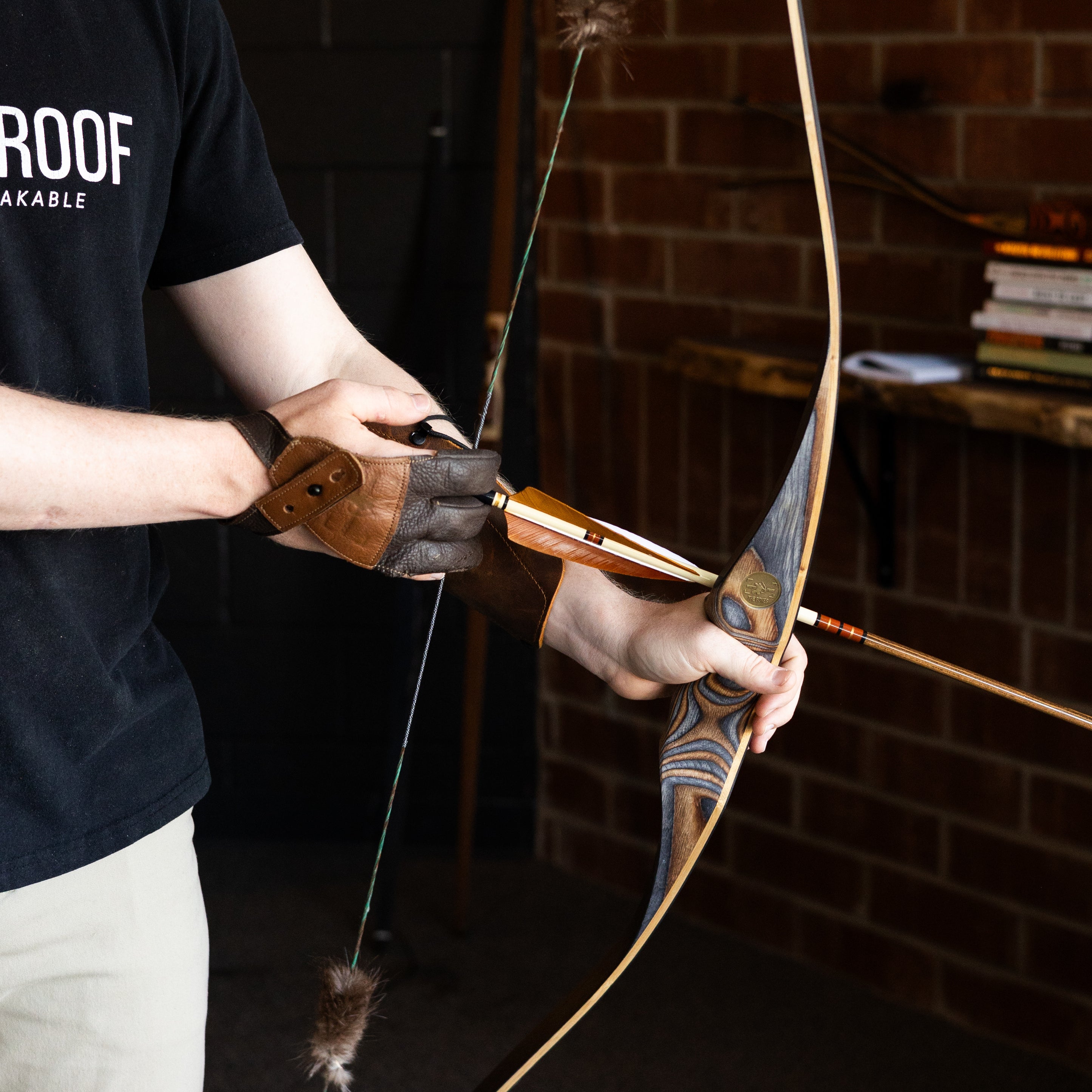 Wood Arrows Made in the USA - 6 Pack – Shatterproof Archery