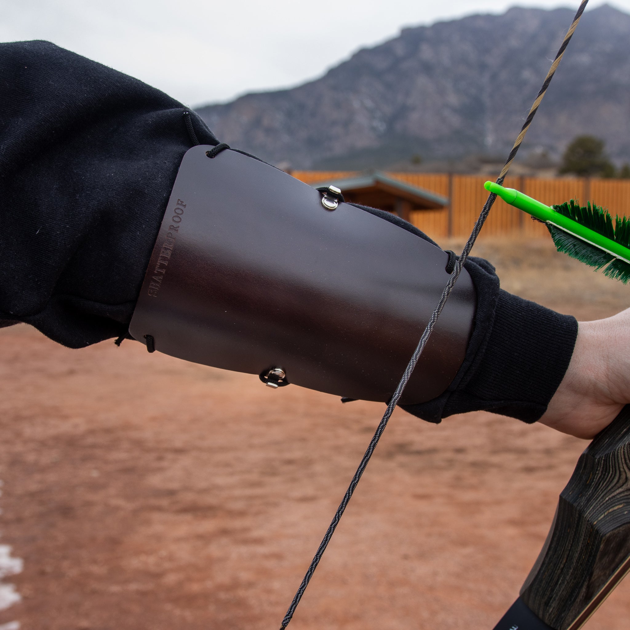 Leather Armguard For Archery – Shatterproof Archery